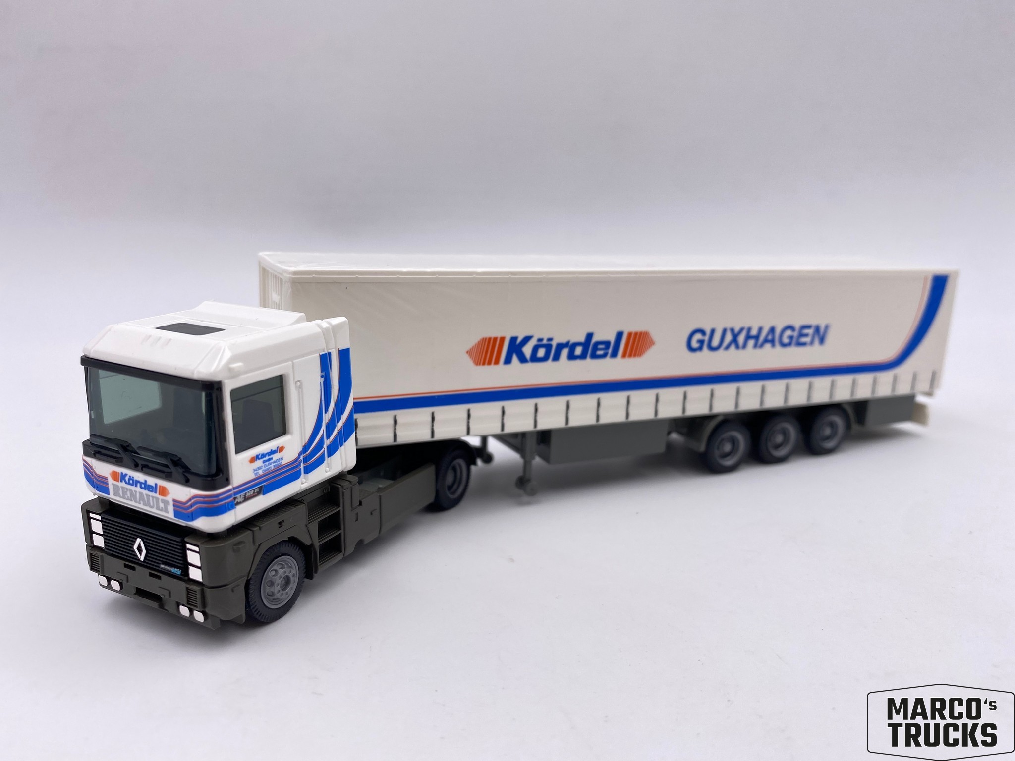 Albedo Renault AE Planensattelzug „Kördel Guxhagen“ 1:87 /ALB1189