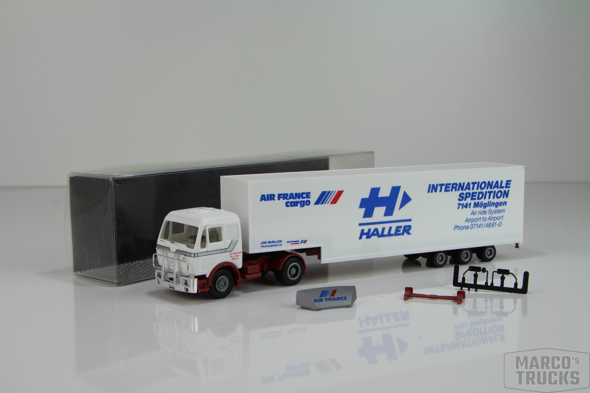 Albedo MB NG KoSz "Air France Cargo Spedition Haller 7141 Möglingen" /AL831