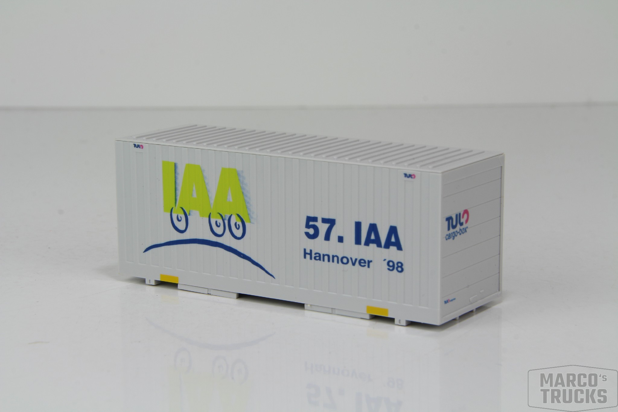 AWM Wechselbrücke jumbo grau “Tulo cargo-box – IAA Hannover 98” /AW1522