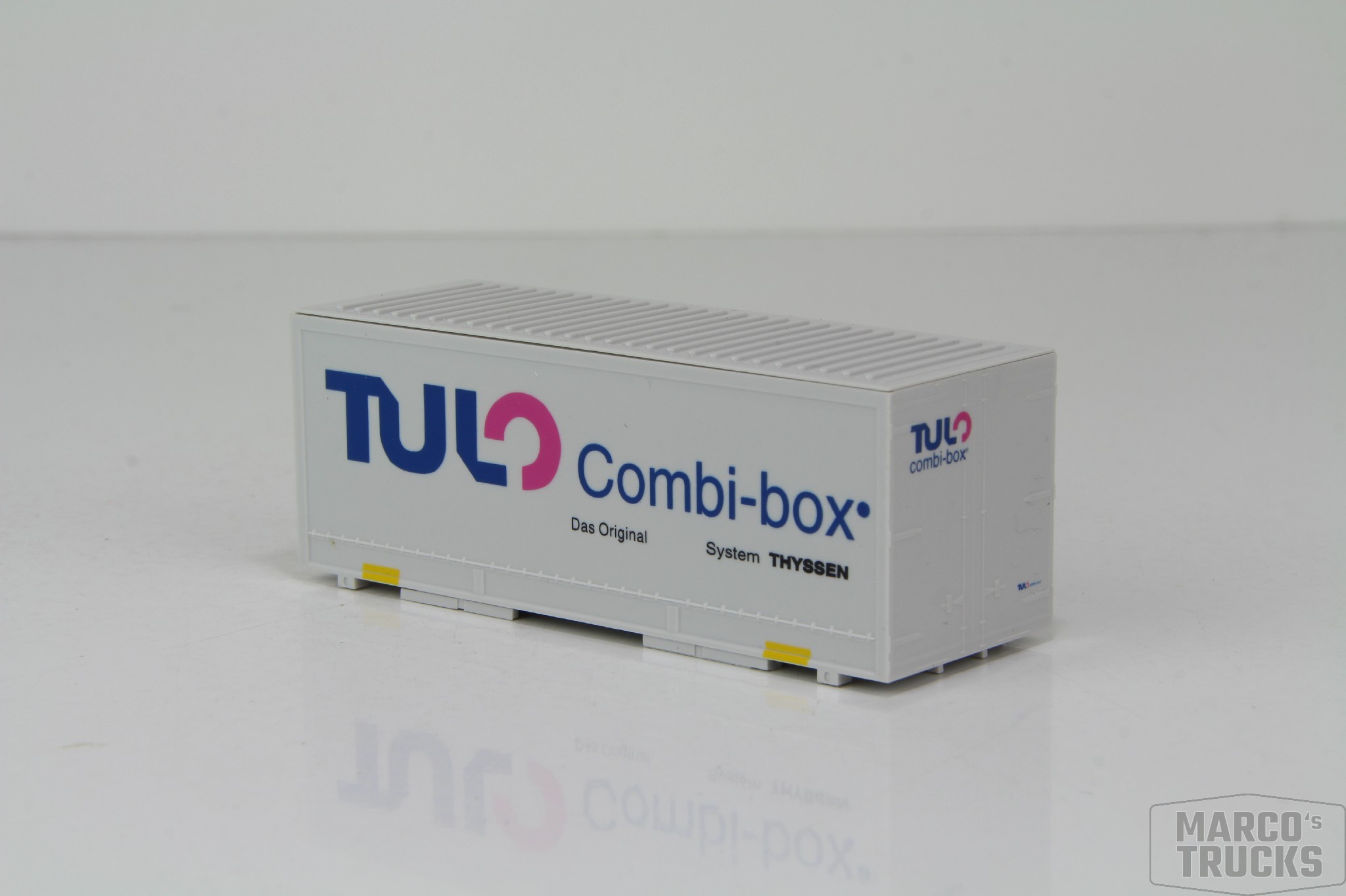 AWM Wechselbrücke grau “Tulo Combi-box – System Thyssen” /AW1523