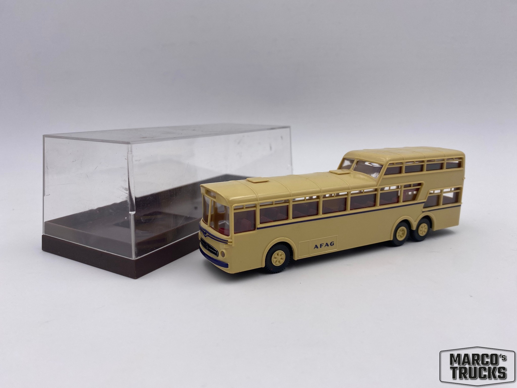 Brekina MB Mercedes O 317 1 ½ Decker „AFAG Flensburg" 1:87 ,/BRB628