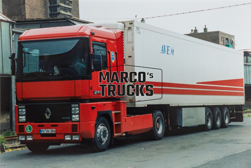 LKW Foto Renault AE 500 Truck Deutschland rot AVE #a1vn