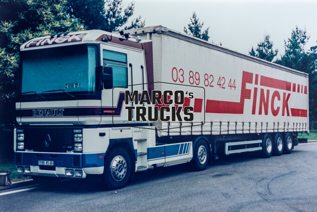 LKW Foto Renault Magnum AE Truck Frankreich weiß RENAULT #a2by