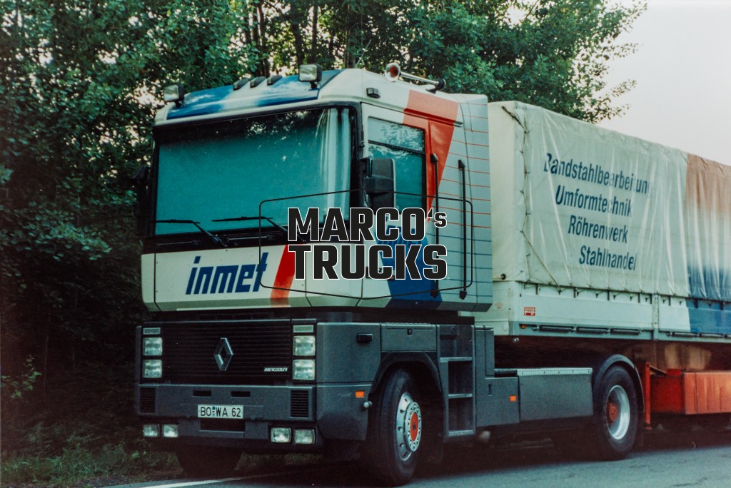 LKW Foto Renault AE 500 Truck Deutschland weiß inmet #a2dg