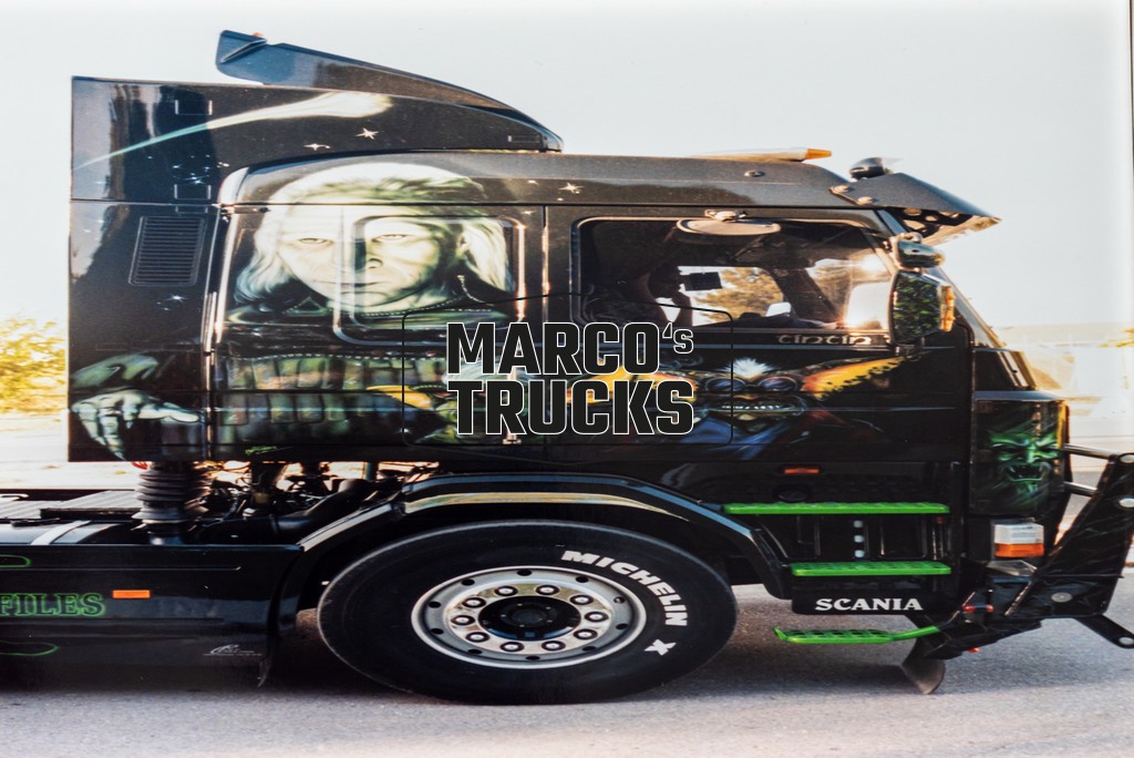 LKW Foto Scania Truck schwarz tintin #a3tw