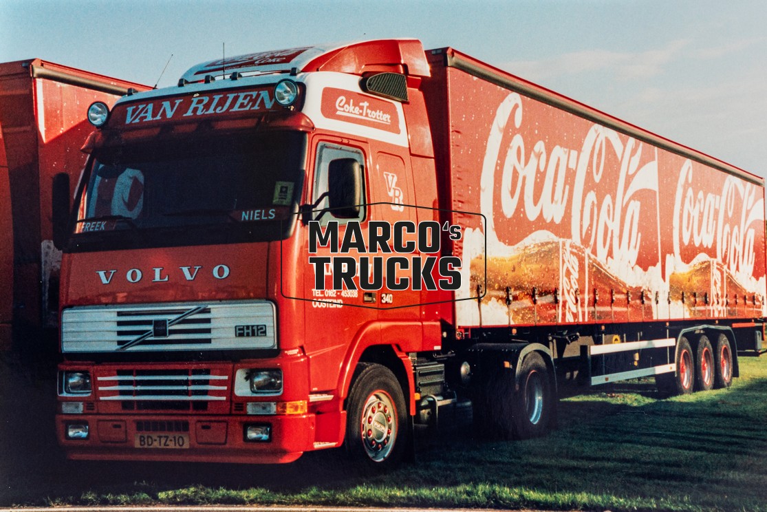 LKW Foto Volvo FH12 Kofferauflieger Niederlande rot Coca-Cola, Van ...