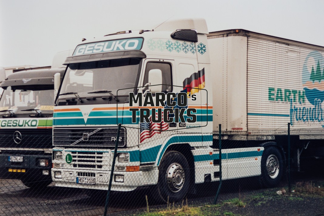 LKW Foto Volvo FH12 Kofferauflieger Deutschland weiß GESUKO, E ...