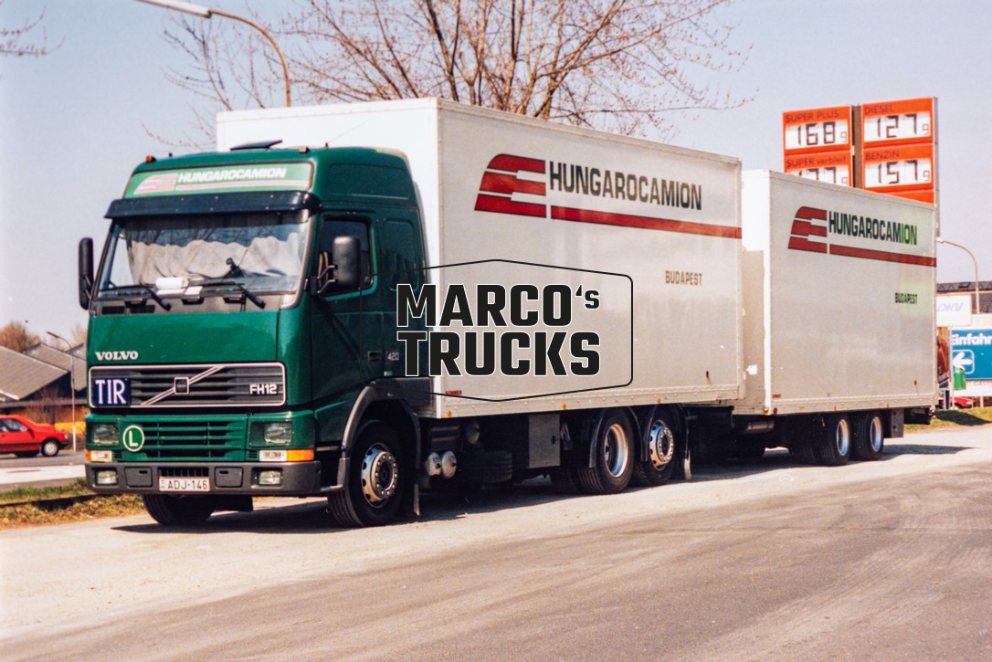 LKW Foto Volvo FH12 Kofferauflieger Ungarn grün HUNGAROCAMION BUDAPEST ...