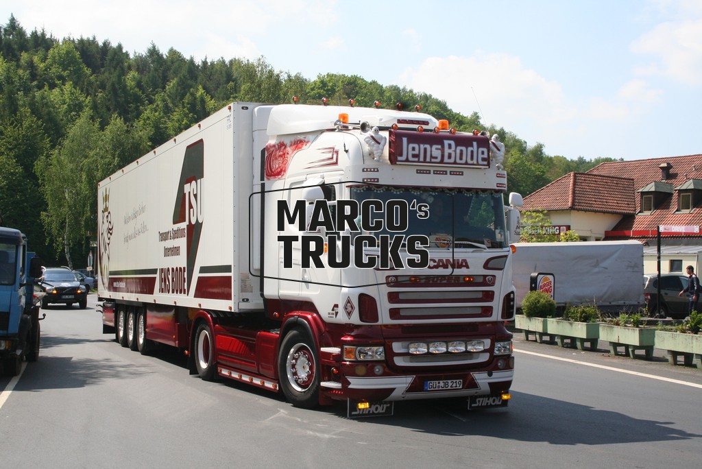 LKW Foto Scania R-Series Kühlsattelauflieger Deutschland weiß Jens Bode ...