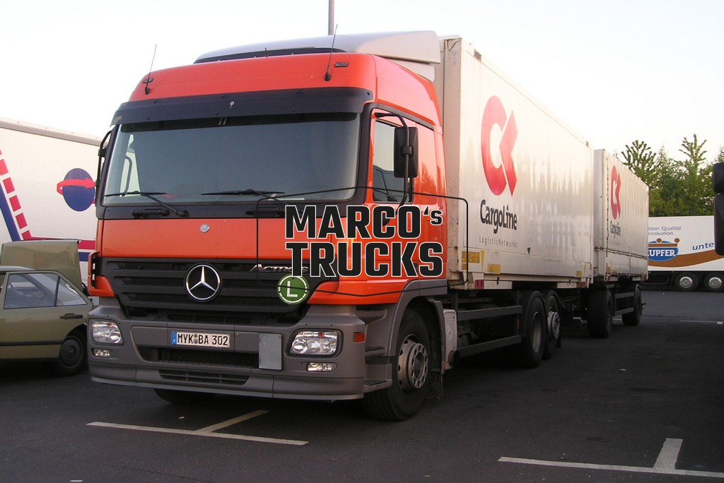 LKW Foto Mercedes-Benz Actros Kofferauflieger Deutschland orange ...