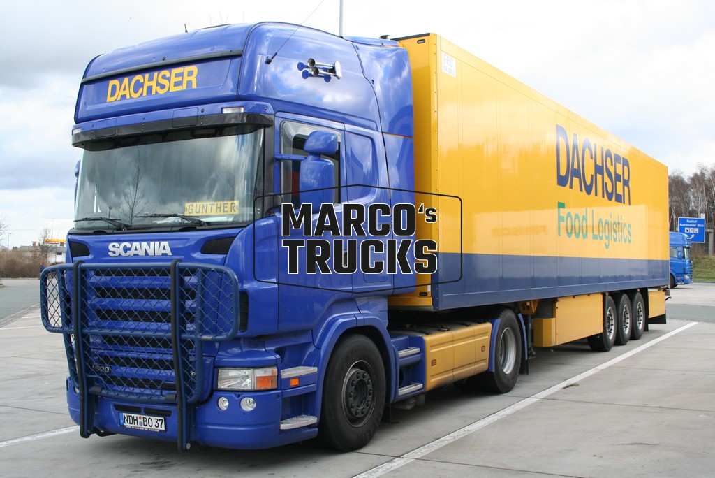 LKW Foto Scania R 420 Kofferauflieger Deutschland blau DACHSER Food ...