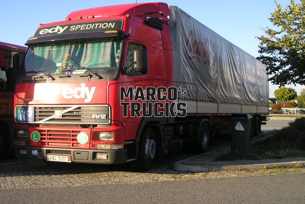 LKW Foto Volvo FH12 Planensattelzug Rumänien rot edy SPEDITION ...