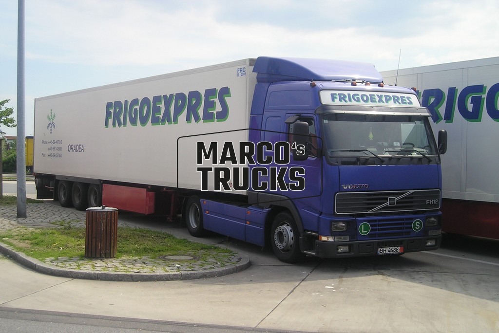 LKW Foto Volvo FH12 Kühlsattelauflieger Rumänien blau FRIGOEXPRES ...
