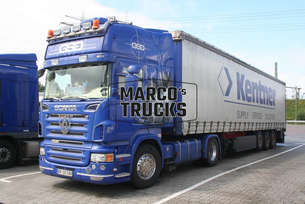 LKW Foto Scania R620 Planensattelzug Deutschland blau GSD Kentner ...