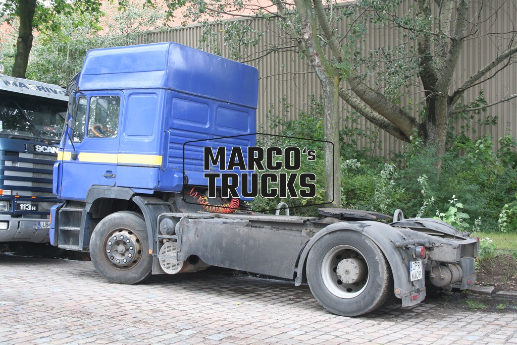 LKW Foto Renault AE Magnum Truck Deutschland blau #c5er
