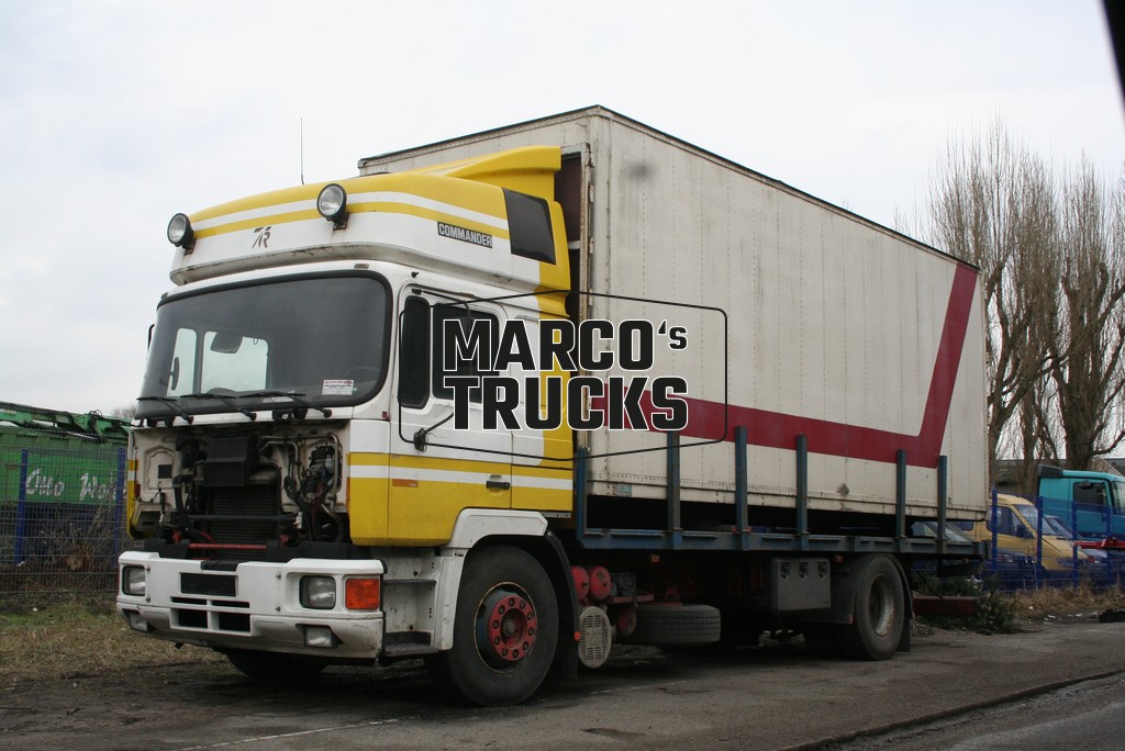 LKW Foto Renault AE Magnum Kofferauflieger weiß COMMANDER #c5iv
