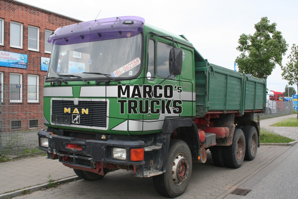 LKW Foto MAN 26.322 Commander Kipper Deutschland grün #c5ix