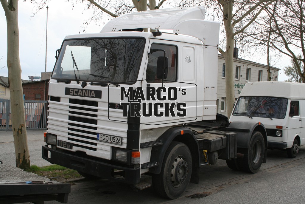 LKW Foto Scania 112M Truck Polen weiß Scania #c5qt
