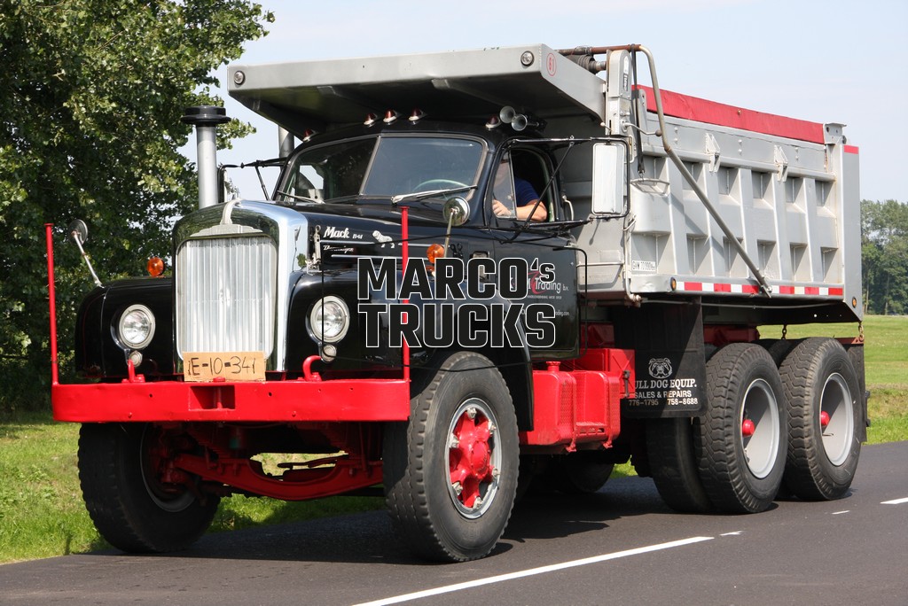 LKW Foto Mack B61 Kipper schwarz KFM Trading #i5lz