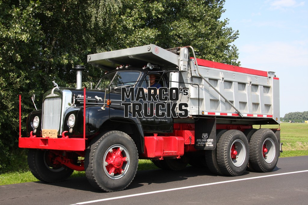 LKW Foto Mack B61 Thermodyne Kipper Niederlande schwarz KFM Trading b.v ...