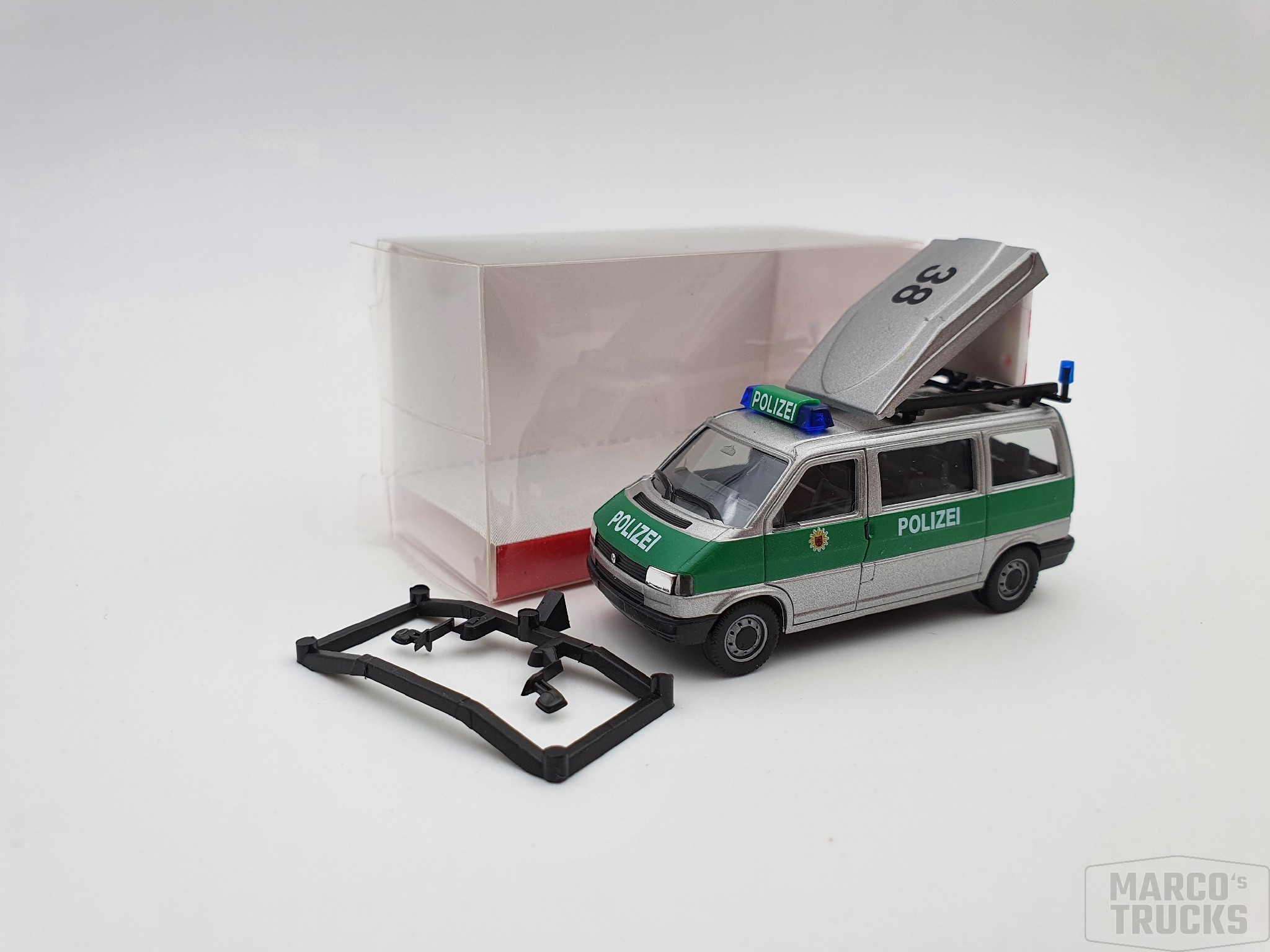 Herpa VW T4 Caravelle „Polizei Hamburg“ 046138 - 1:87 - /H15376