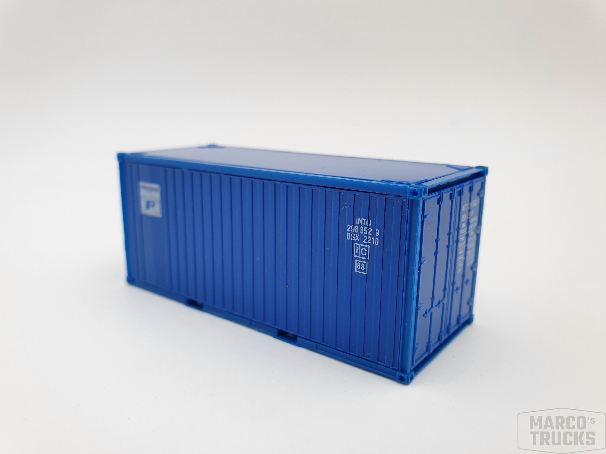 Herpa 20´ Container blau „Interpool INTU 2983529“ /HB15860
