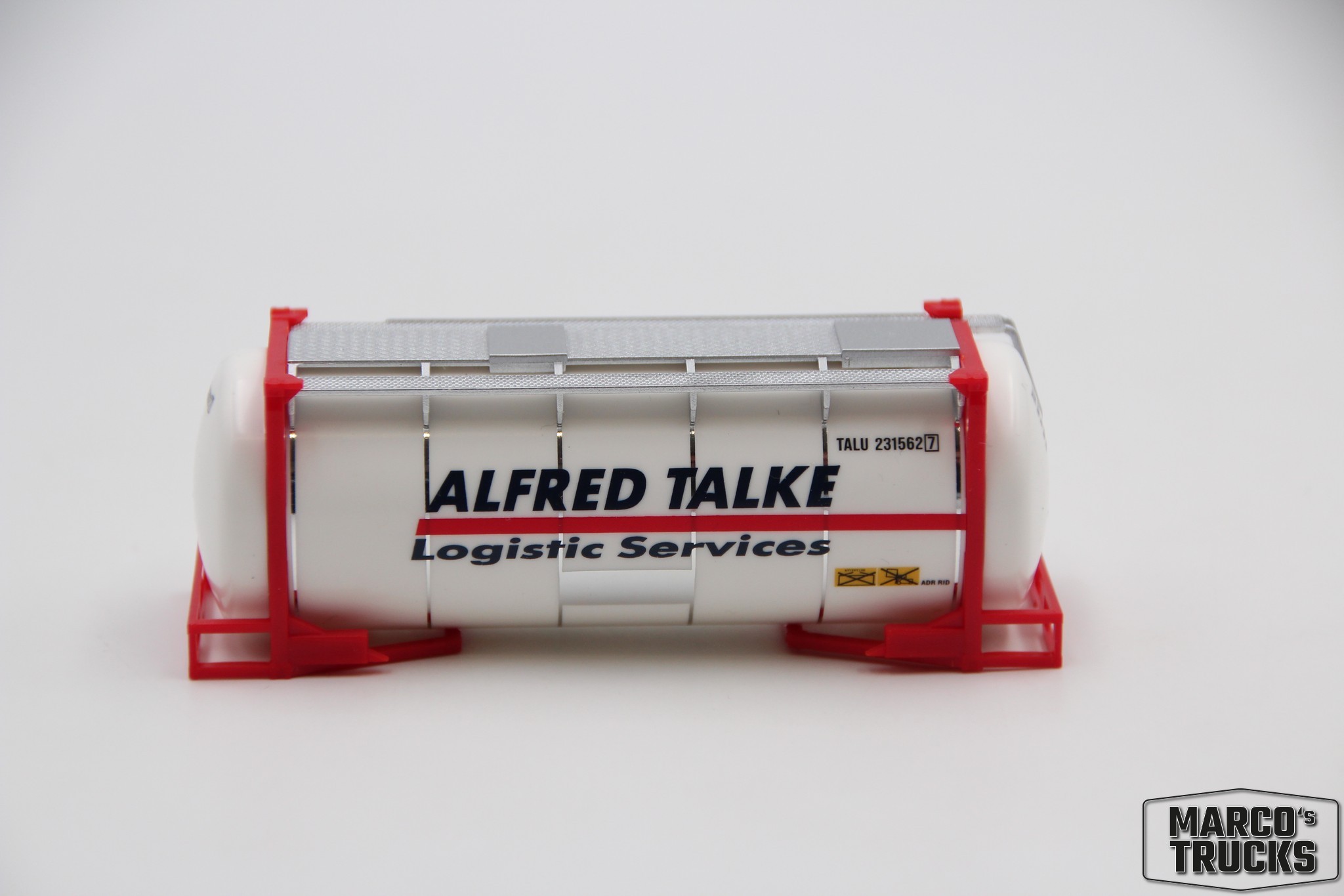 Herpa 26ft Tankcontainer weiß/rot „Alfred Talke TALU 2315627“ 1:87 /H18175