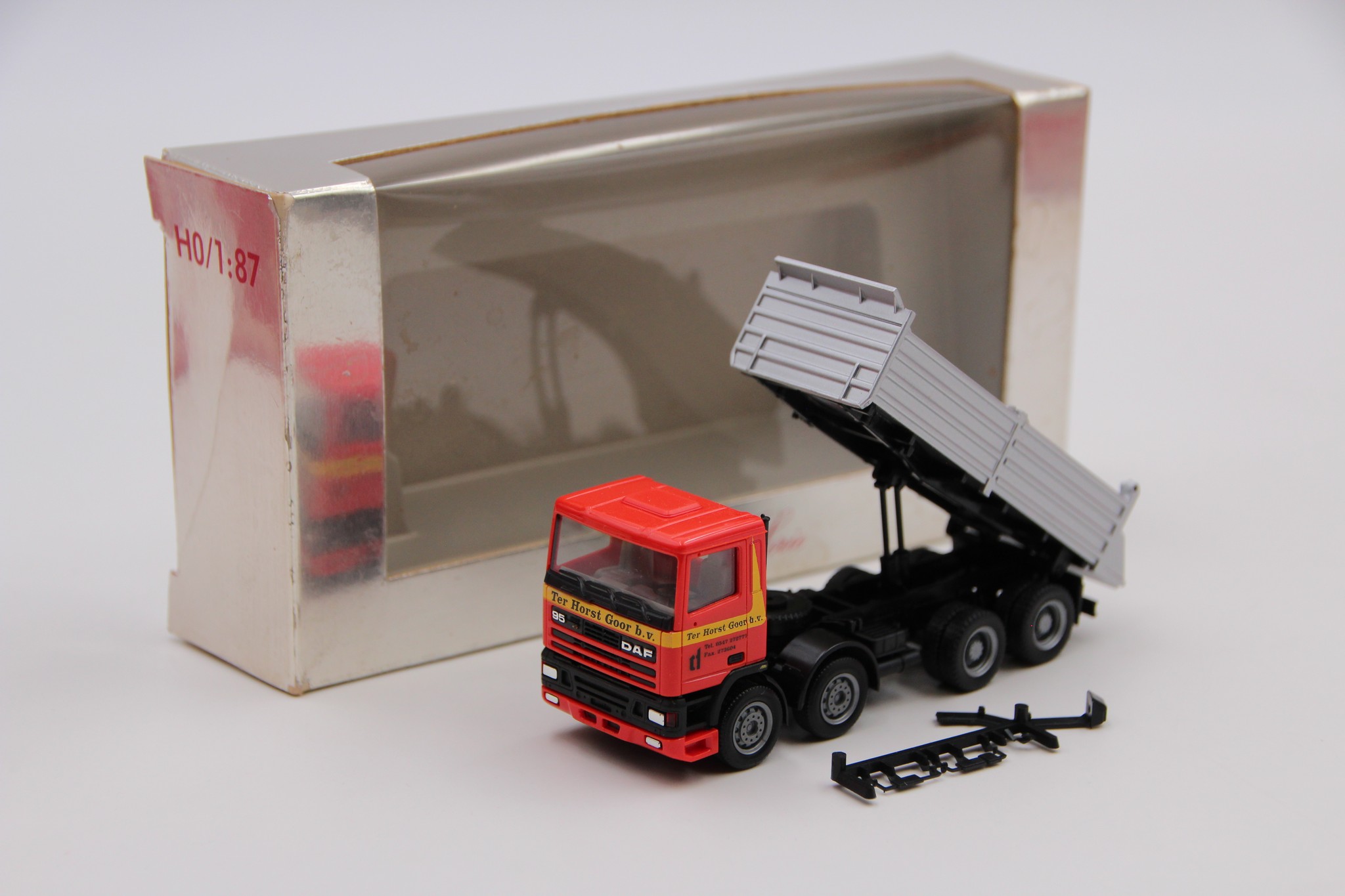 Herpa DAF 95 8x4 Hinterkipper „Ter Horst Goor b.v.“ Niederlande 1:87 ...