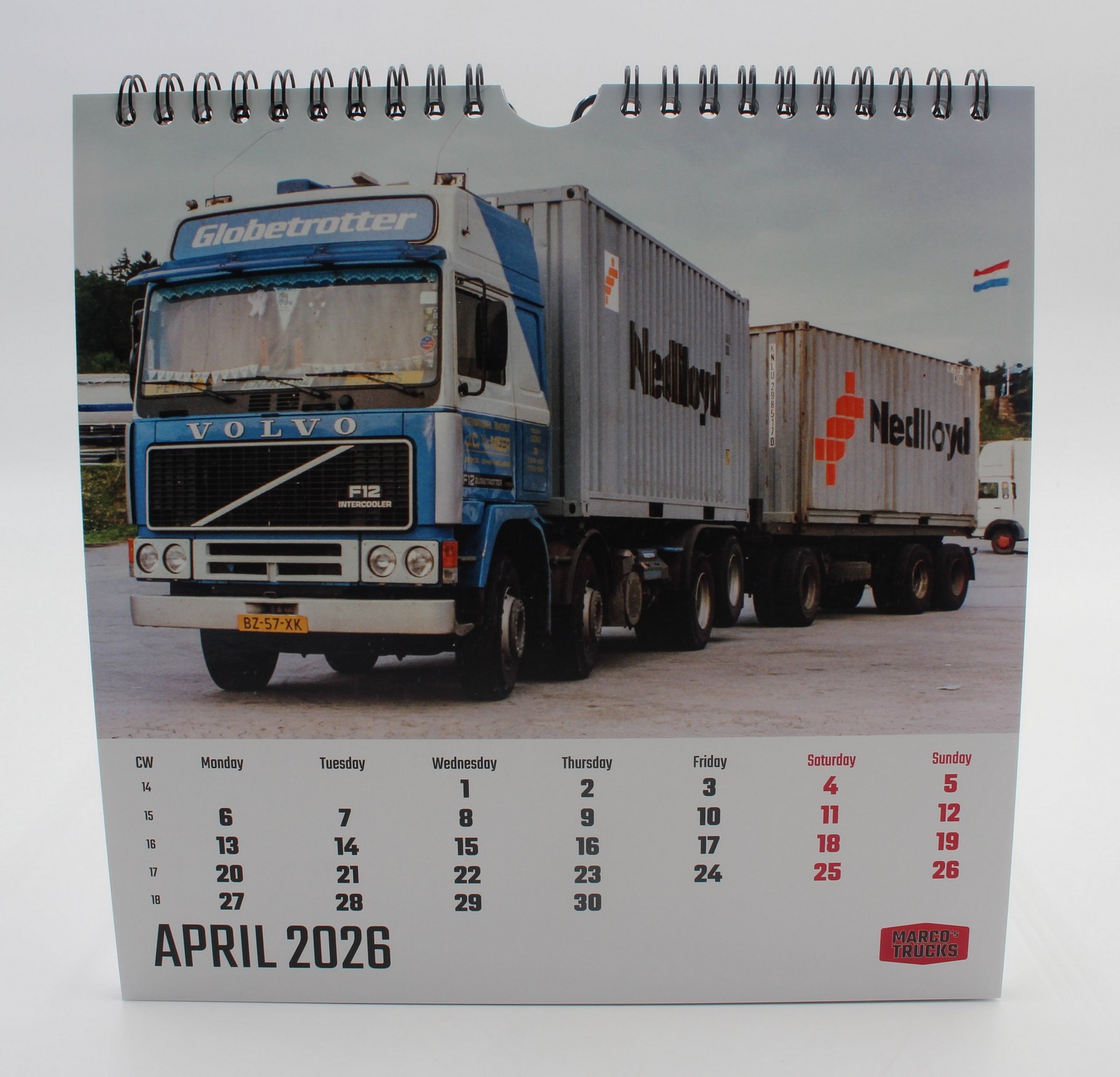 Marco's Trucks LKW Kalender 2026 - 90s Trucks from Netherlands ...