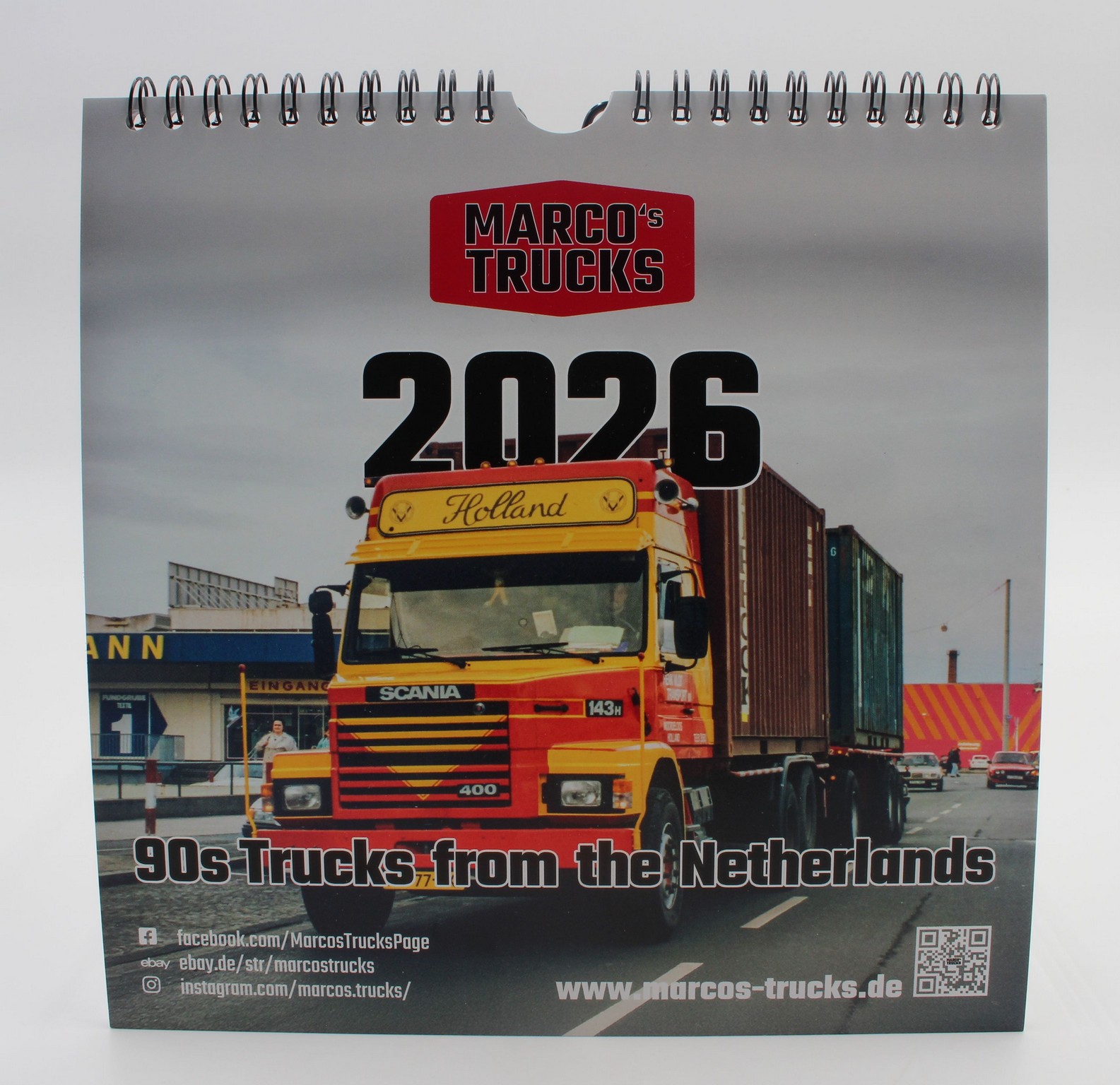 Marco's Trucks LKW Kalender 2026 - 90s Trucks from Netherlands ...