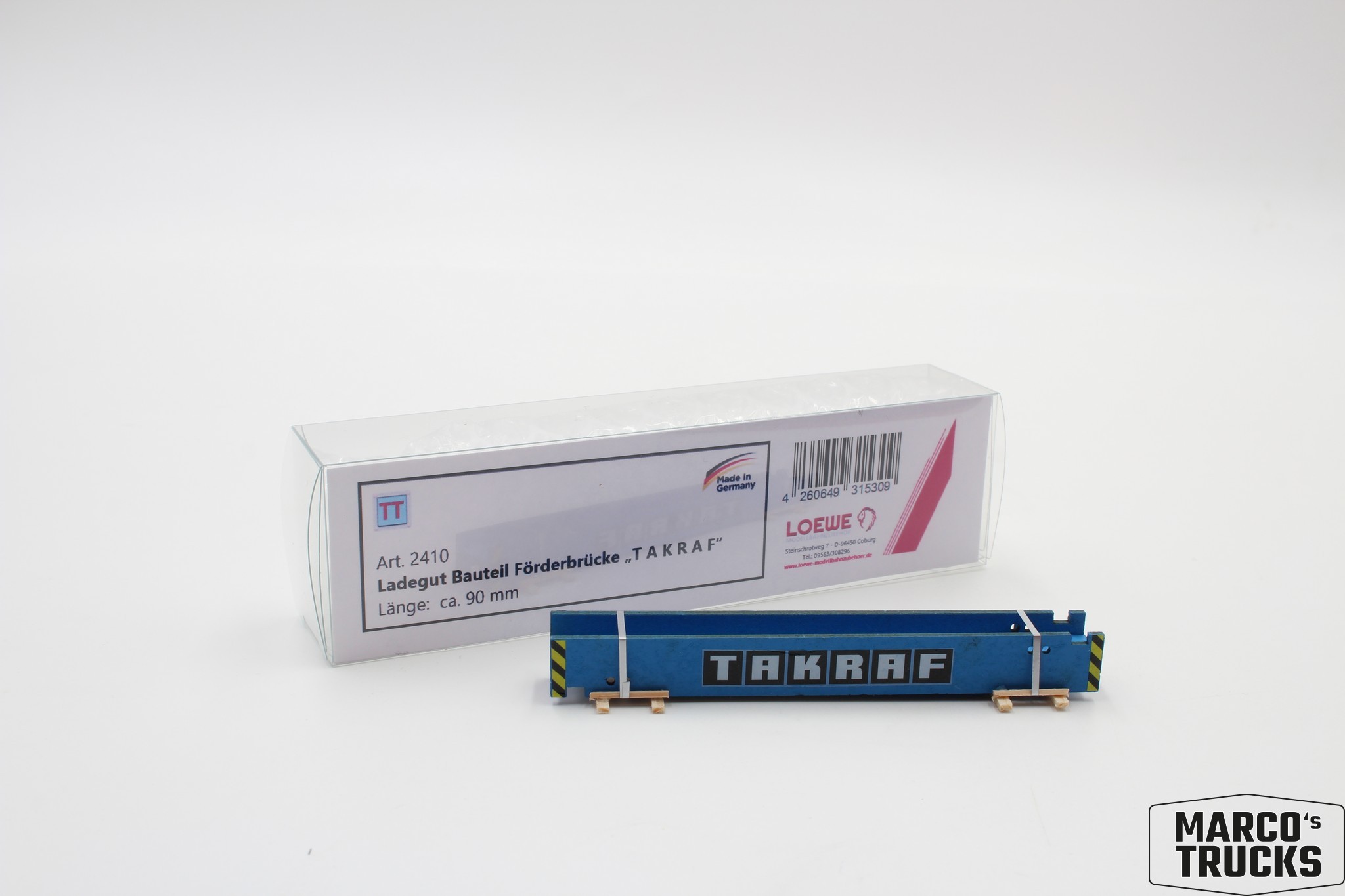 Loewe Bauteil Förderbrücke "TAKRAF" / TT, 90 mm Nr. 2410 1:120 /LW325