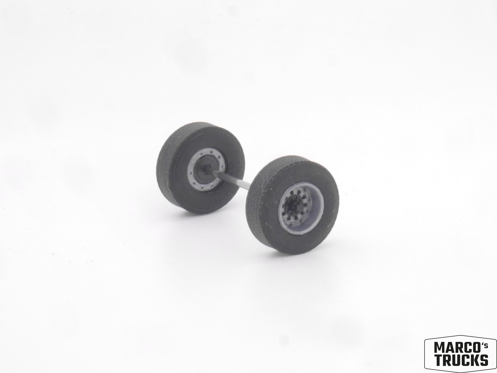 Scaletrucks Bausatz 5x Auflieger Radsatz I grau/schwarz ST-0405 1:87 /STA5